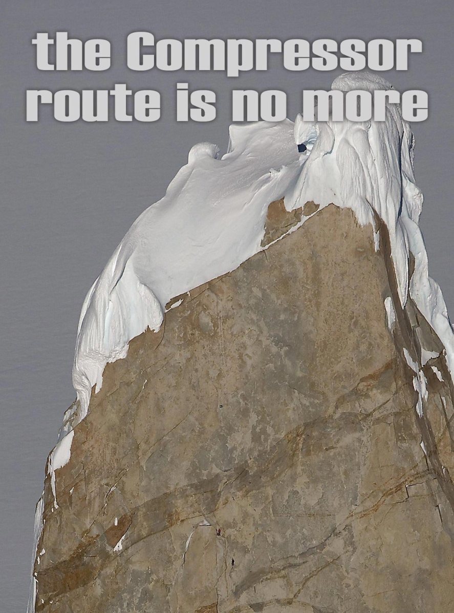 The Compressor route is no more | Alpine Sketches